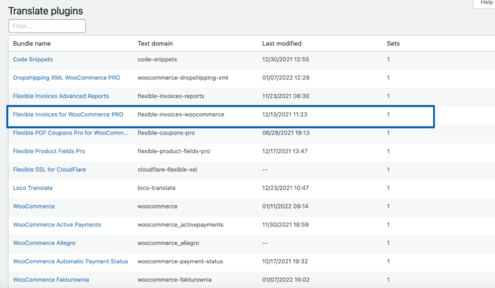 Flexible Invoices for WooCommerce and WordPress support for WPML - Flexible Invoices